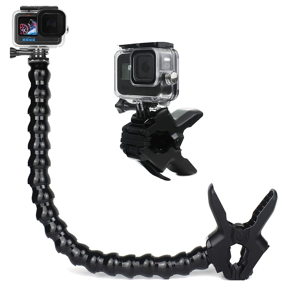 Flexible 19-section Snake-shaped Hose Holder Clamp Suitable for Gopro ...