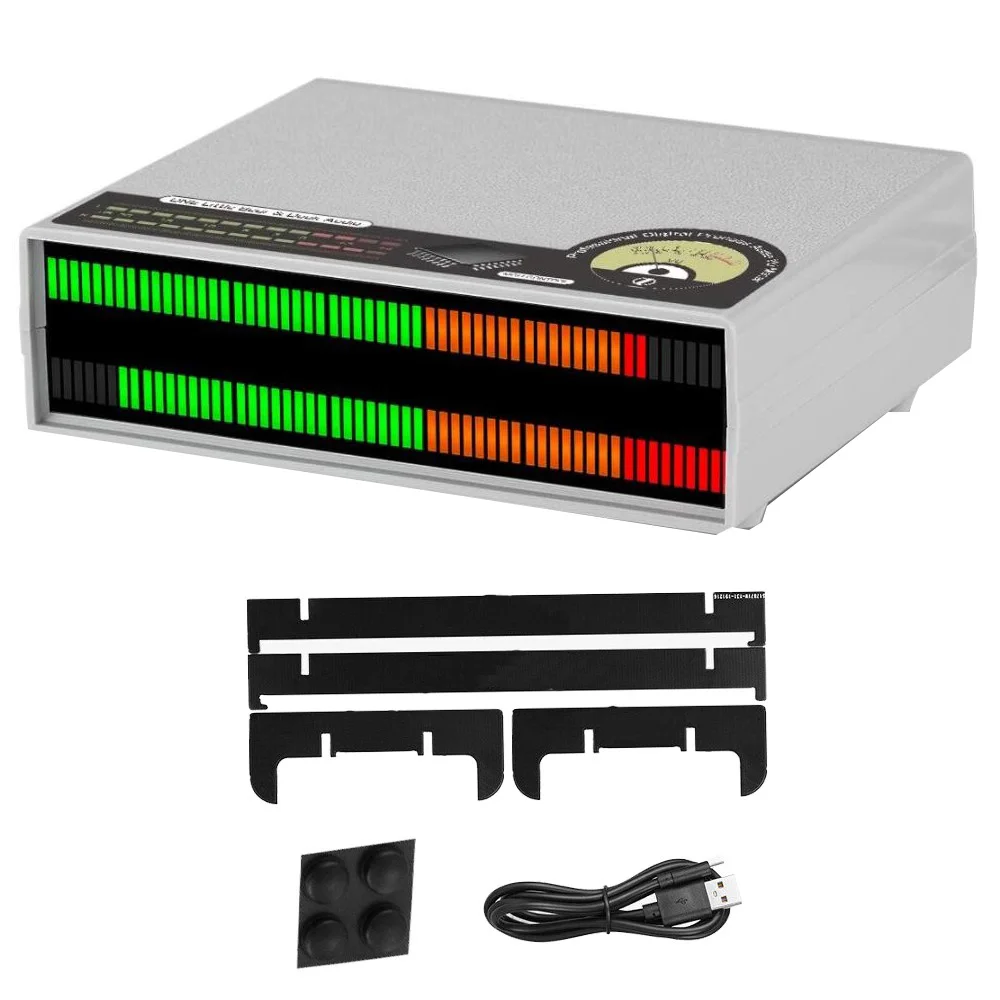 LED-Music-Spectrum-Visualizer-56-Bit-Sound-Level-Meter-Audio-Display ...