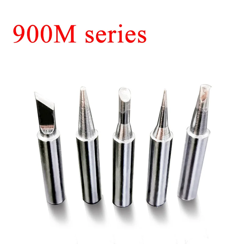 5PCS-SET-Soldering-Solder-Iron-Tips-Tip-900M-T-for-Hakko-933-898D-852D ...