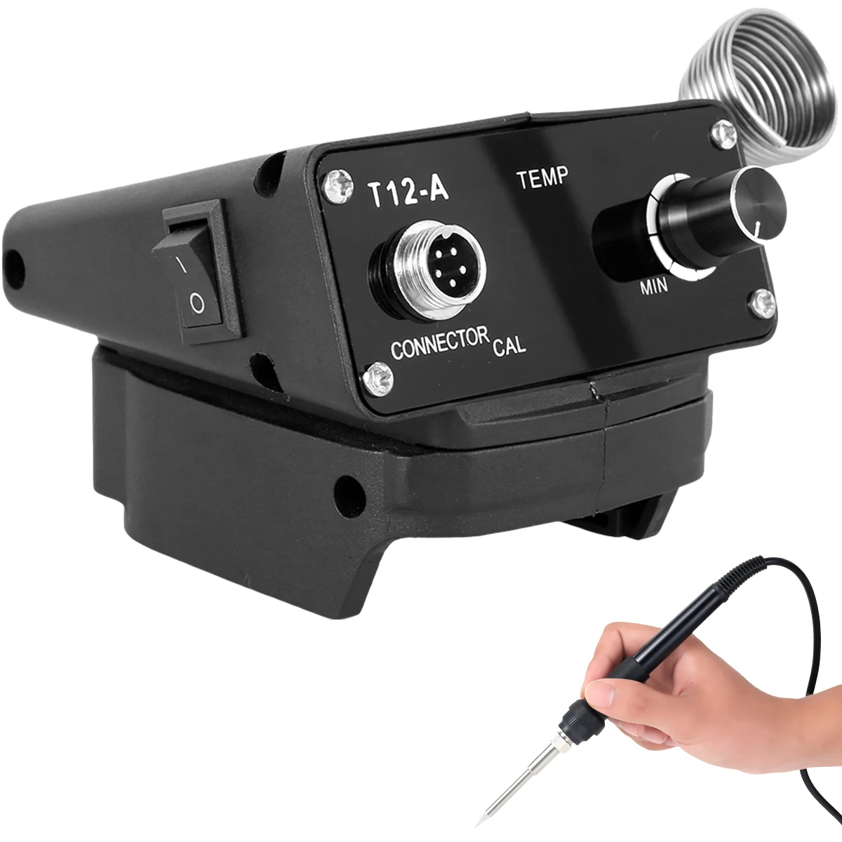 Ferro de solda elétrico sem fio 500w 480 °c digital estação de solda ...