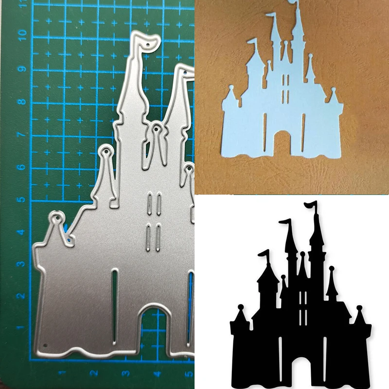 castle Metal Cutting Dies Stencil Scrapbooking Diy Album Stamp Paper ...
