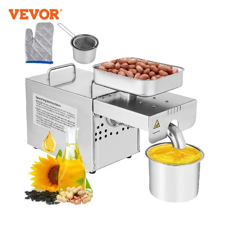 VEVOR-Electric-Oil-Extractor-Automatic-Oil-Press-Machine-for-Home ...