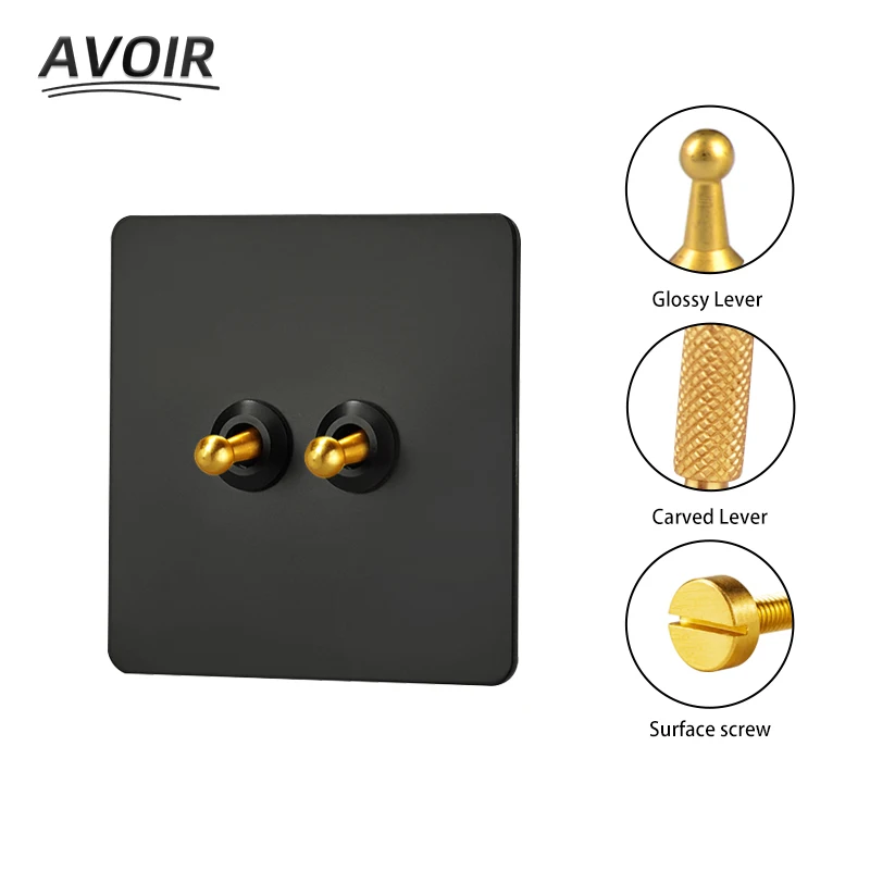 Avoir Wall Light Switch Lever Electrical Socket EU French Standard ...
