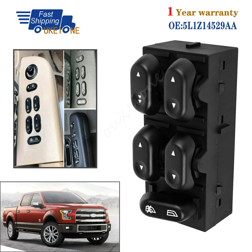 Electric Window Control Switch for Ford F150 Lobo Crown Victoria ...