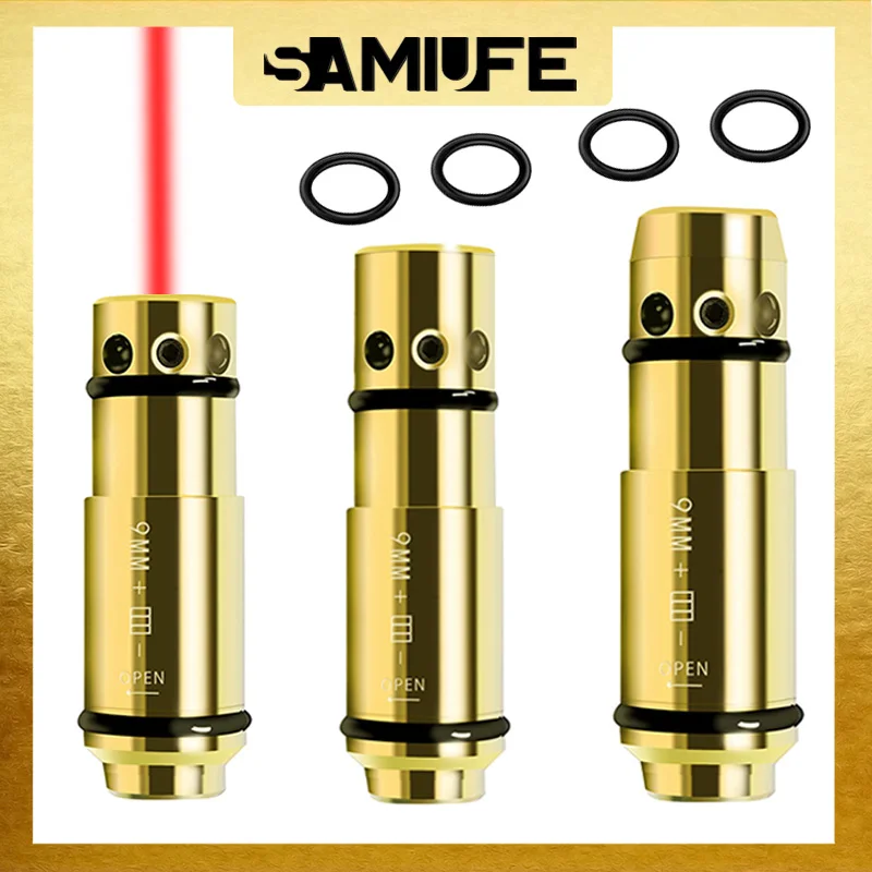 Laser-Training-Cartridge-9mm-Bullet-with-Built-in-Snap-Cap-for-Dry-Fire ...