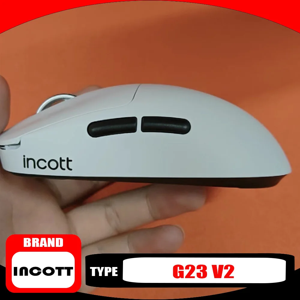 Incott g23 v2 mouse sem fio tri modo paw3395 mouse para jogos e-sports ...