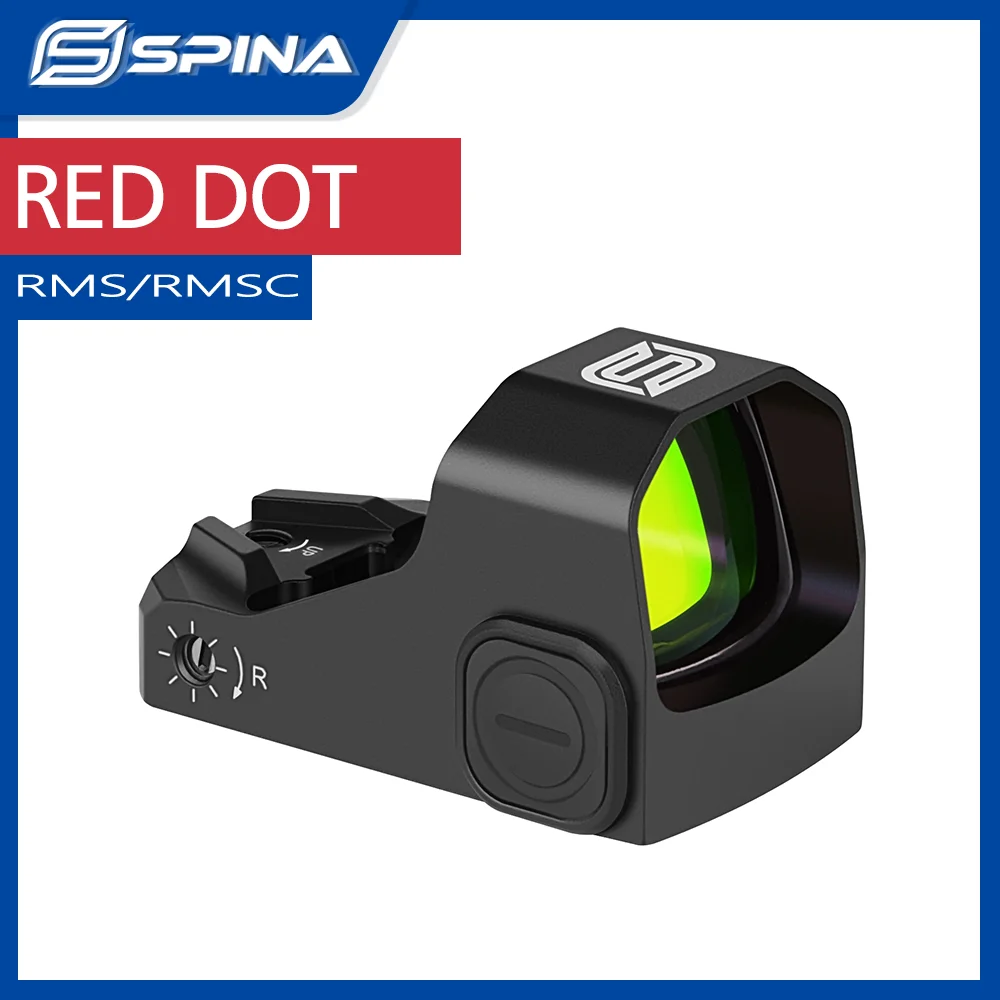 SPINA OPTICS RMSc Red Dot Optics 3MOA Compact Open Reflex Sight Glock48 ...