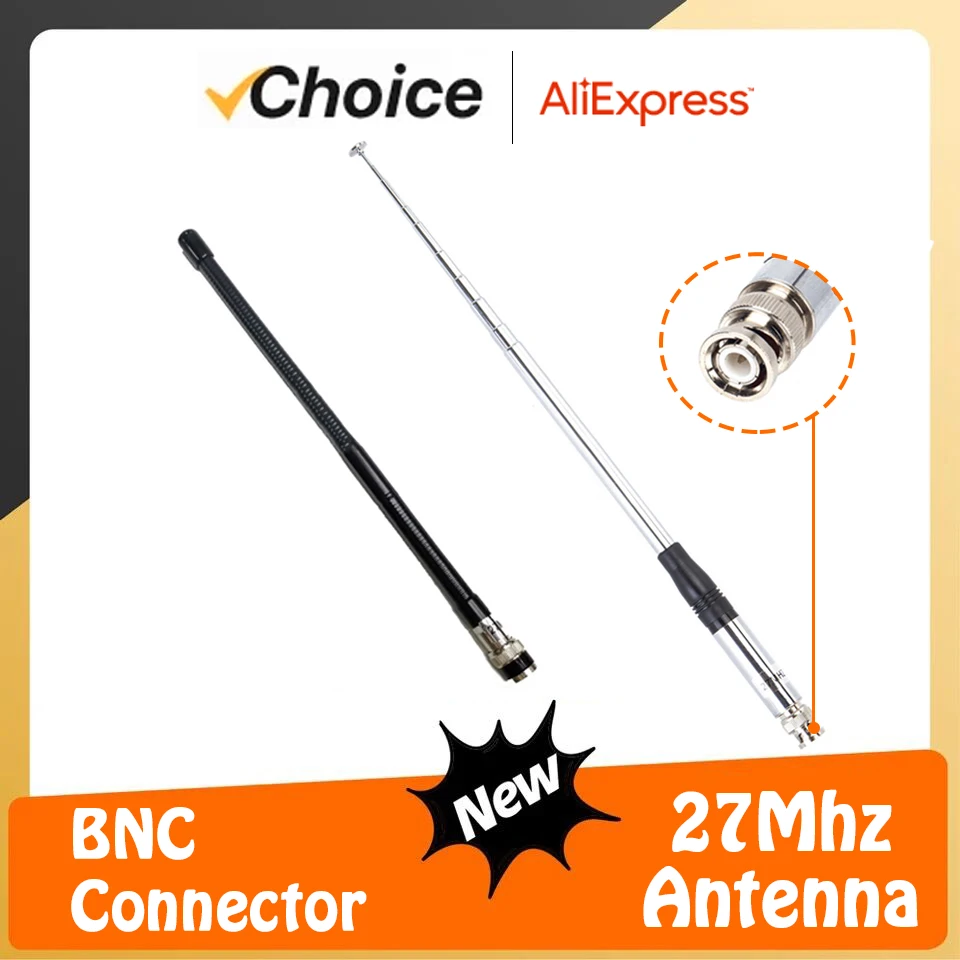 27Mhz-Antenna-Telescopic-Aerial-BNC-Portable-CB-Walkie-Talkie-Aerial-for-Cobra-Midland-Unide ...