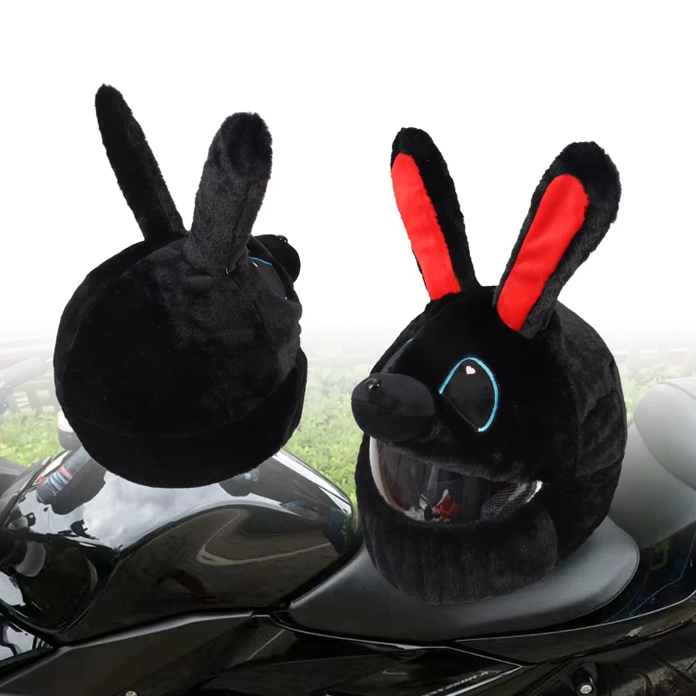 Helmet-Protection-Headgear-Cover-Cartoon-Fluffy-Plush-Set-For ...