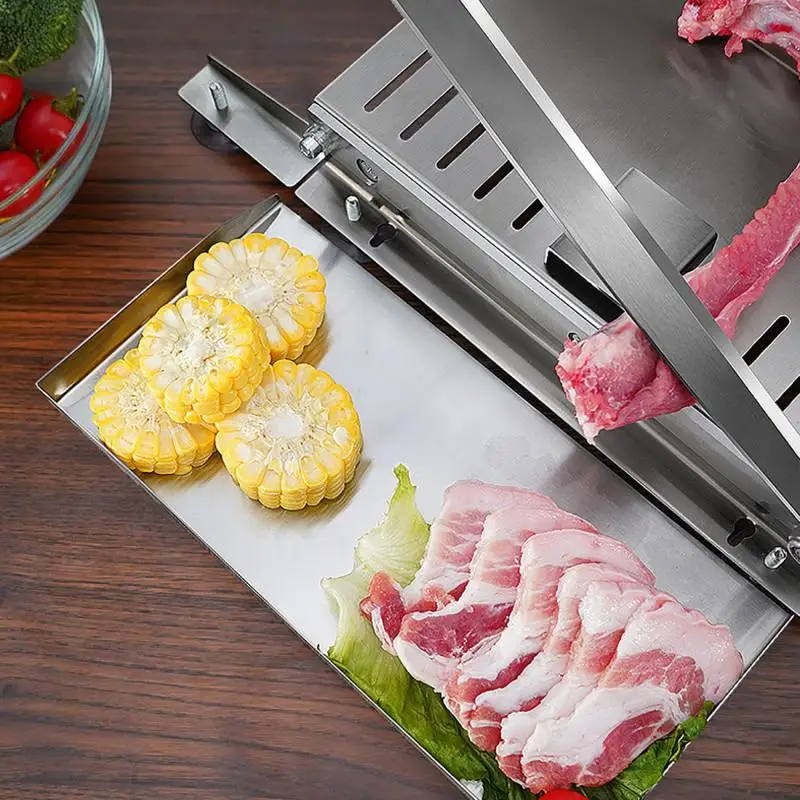 Stainless-Steel-Meat-Slicer-Meat-Slicer-Bone-Cutting-Machine-Minced ...