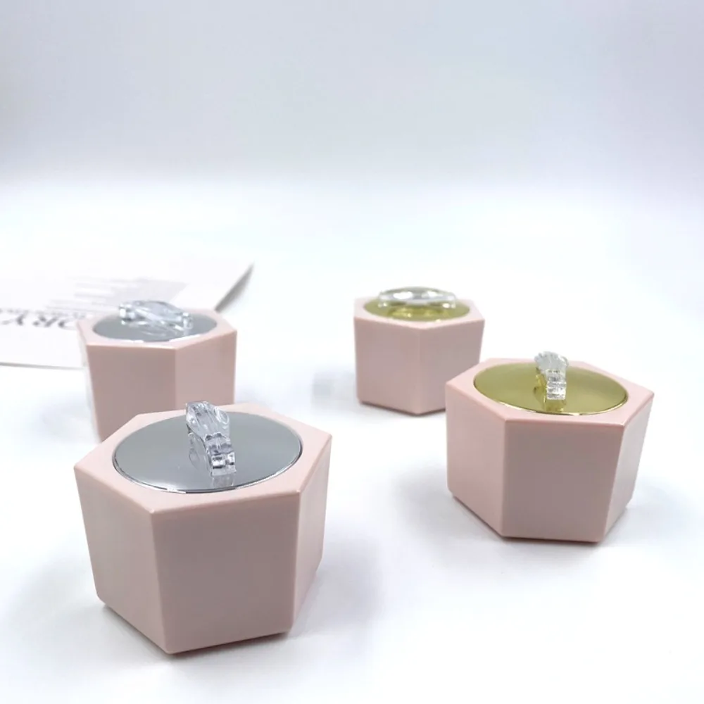 Hexagon-Shape-Face-Cream-Bottles-Creative-Plastic-Multifunction ...