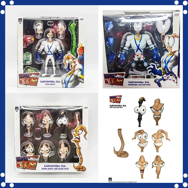 PDNA-1-12-Earthworm-Jim-2-0-Jim-Heads-Psy-Crow-bob-the-killer-Snot-Worm.jpg