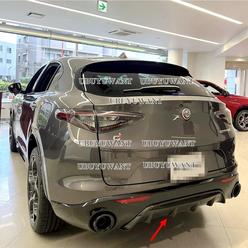 Difusor-de-l-bio-traseiro-para-Alfa-Romeo-Stelvio-2017-2018-2019-fibra ...