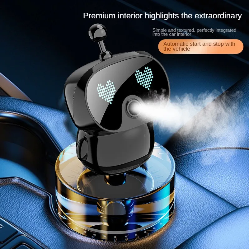Intelligent Car Fragrance Diffuser Air Humidifier Aromatherapy Machine ...