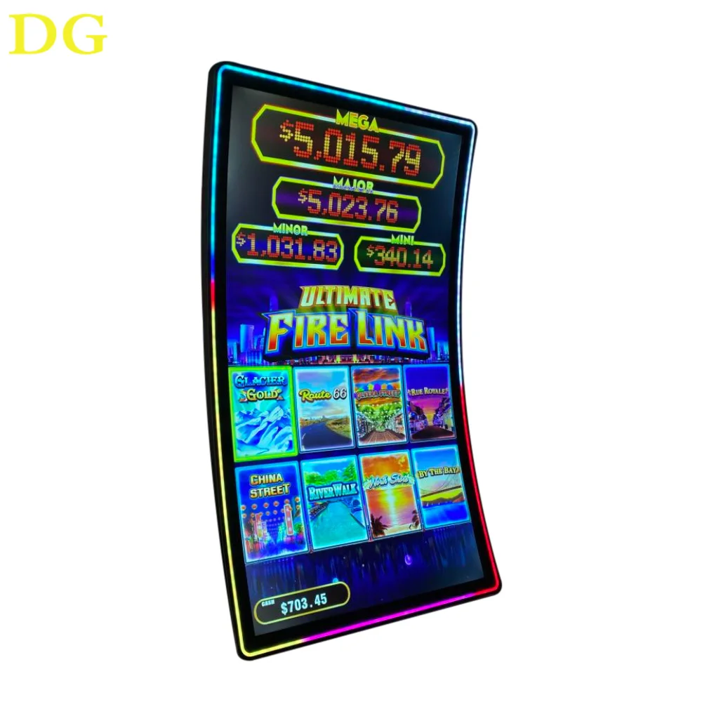 43-Inch-3840-2160-POG-GAME-Curved-Touch-Screen-Monitor-For-POG-Original ...