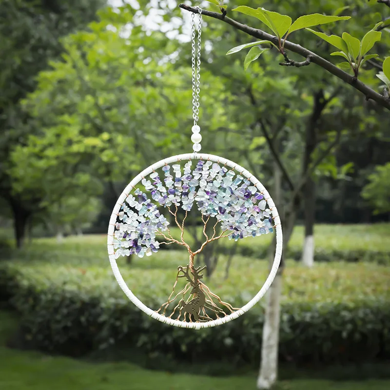 Tree-of-Life-Trunk-Dreamcatcher-Art-Home-Craft-Ornament-Hanging-Bedroom ...
