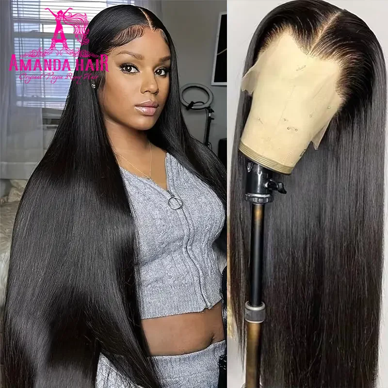 28inch Lace Frontal Wigs Human Hair 13x4 Lace Front Wigs 100% Human ...