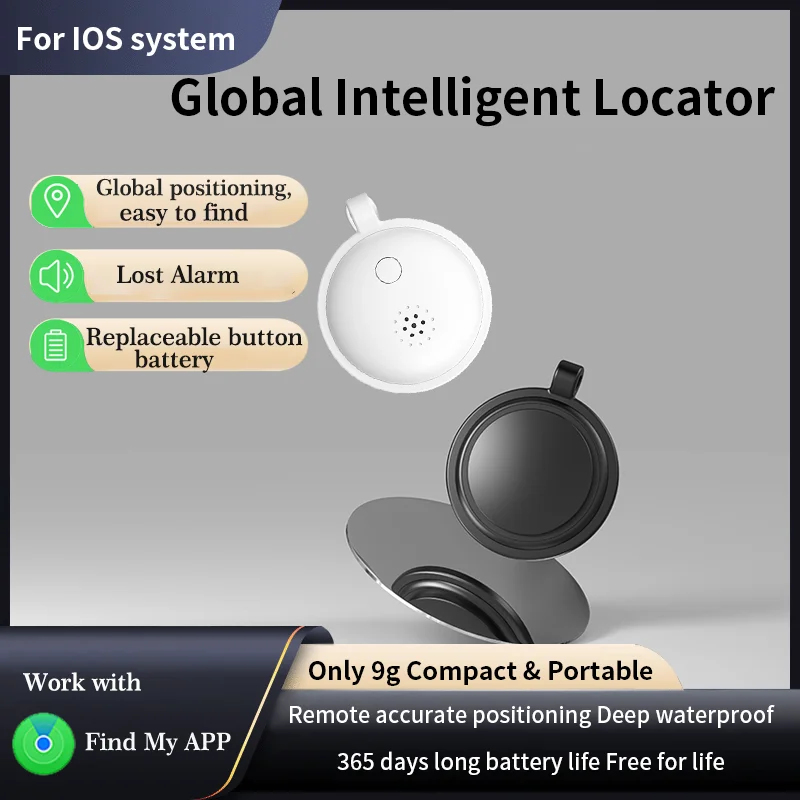 Global GPS Tag For Children/Elder Bluetooth AirTag Pet/Key/bike Tracker ...