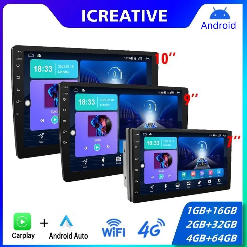 Automotive-Multimedia-2Din-Stereo-7-9-10-Screen-Universal-Car-Radio ...