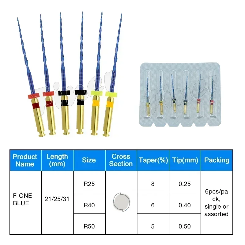 6pcs-Dental-Reciproc-Blue-Endo-Rotary-Files-Endodontic-Only-One-Root ...