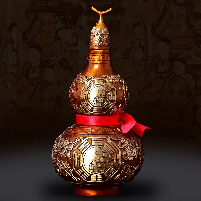 Chinese Good Luck Wu Lou Hu Lu Gourd Cucurbit for Wealth, Peaceful ...