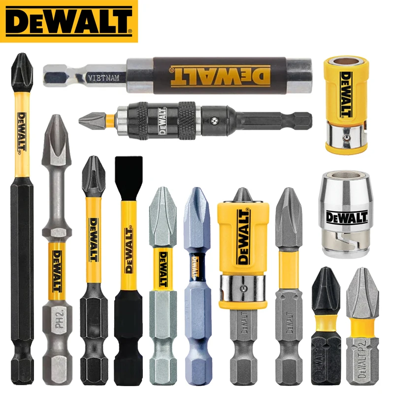 DEWALT-Original-PH2-SL8-Philips-Slotted-Drill-Bits-Sleeve-Magnetic-Ring ...