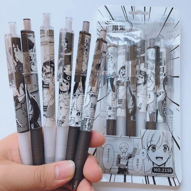 Anime Writing Black And White