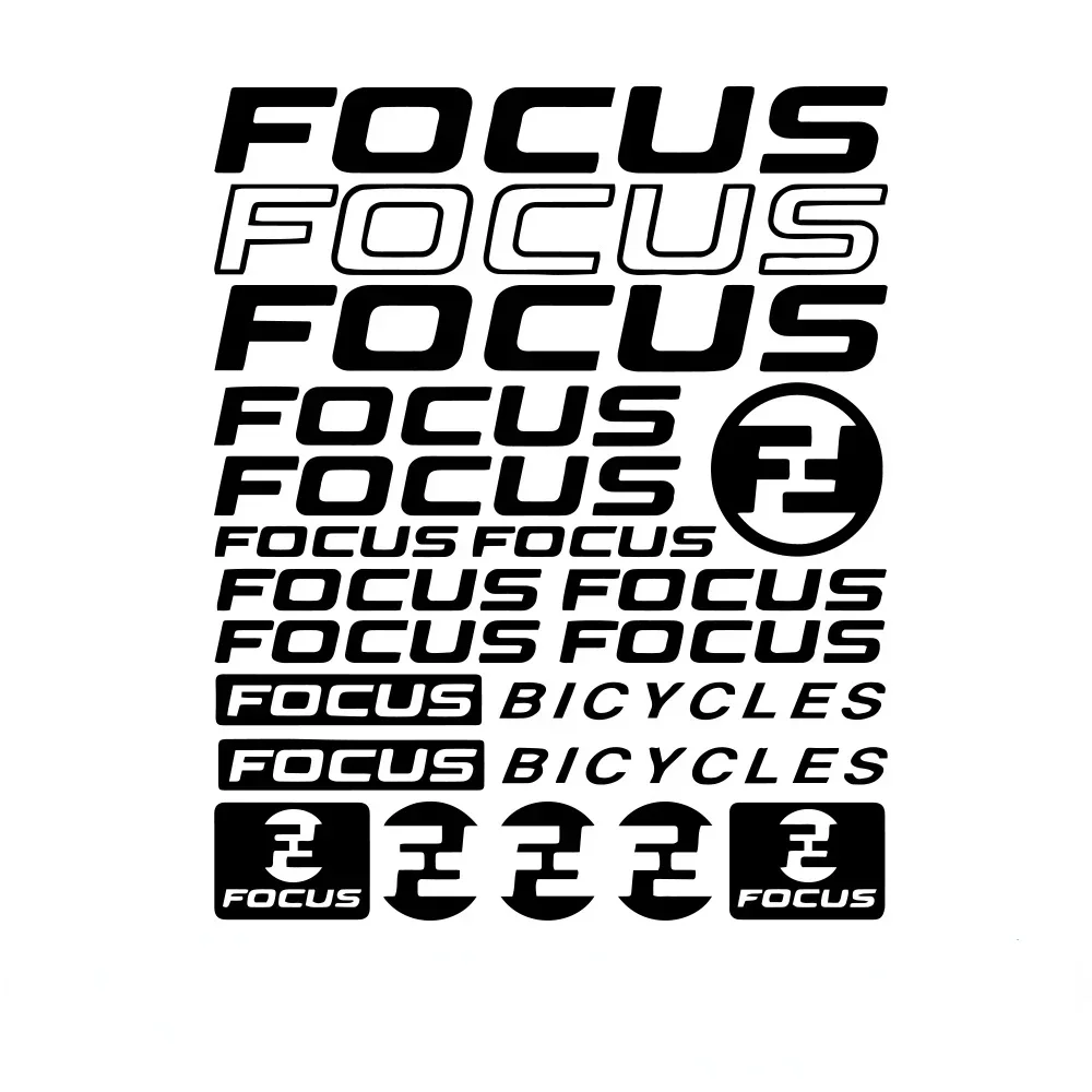 Car Stickers Personality Bicycle Frame Vinyl Decals for Focus Bicycle ...
