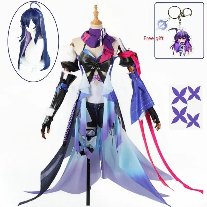 Seele-Cosplay-Wig-Costume-New-Game-Honkai-Star-Rail-Cosplay-Wigs-Seele ...