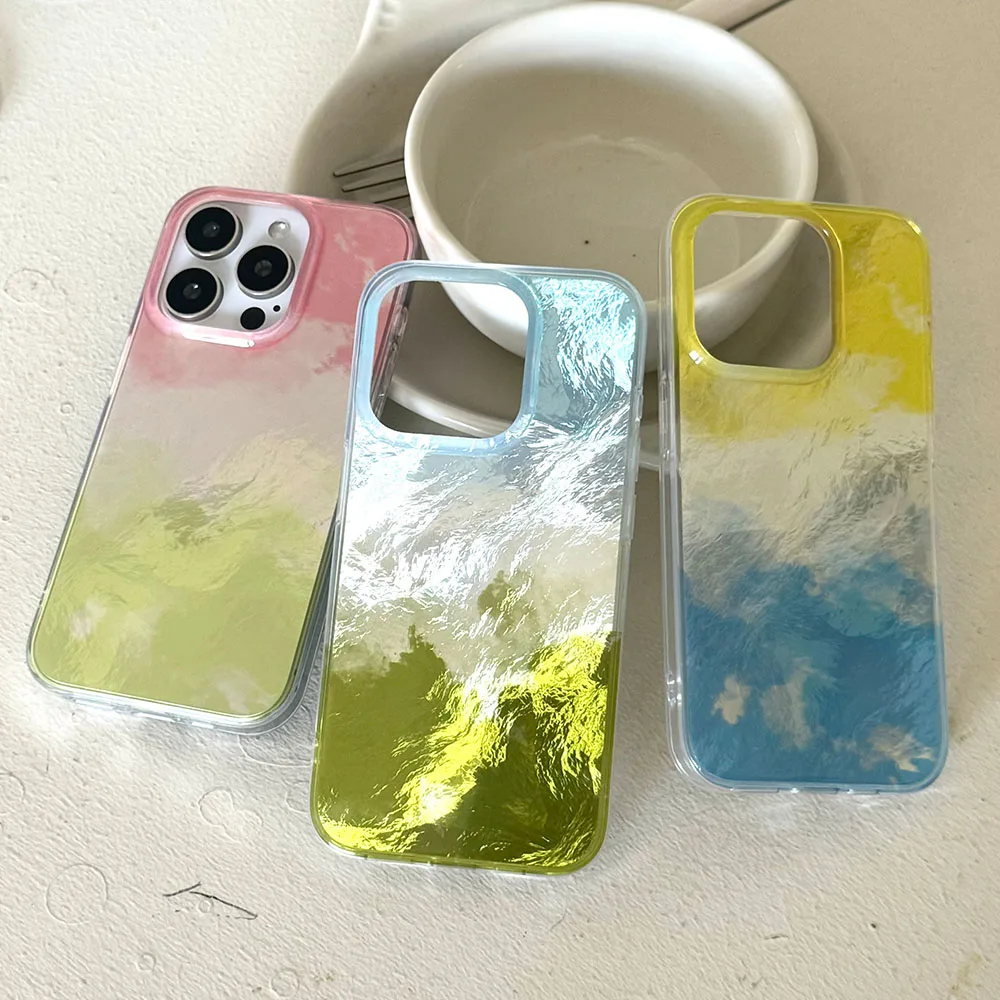 Fashion-Bling-Aurora-Laser-Gradient-Phone-Case-For-iPhone11-14-13-12-15 ...