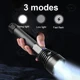 XHP360 LED Powerful Flashlight 12000mAh USB Recharge Flash Light ...