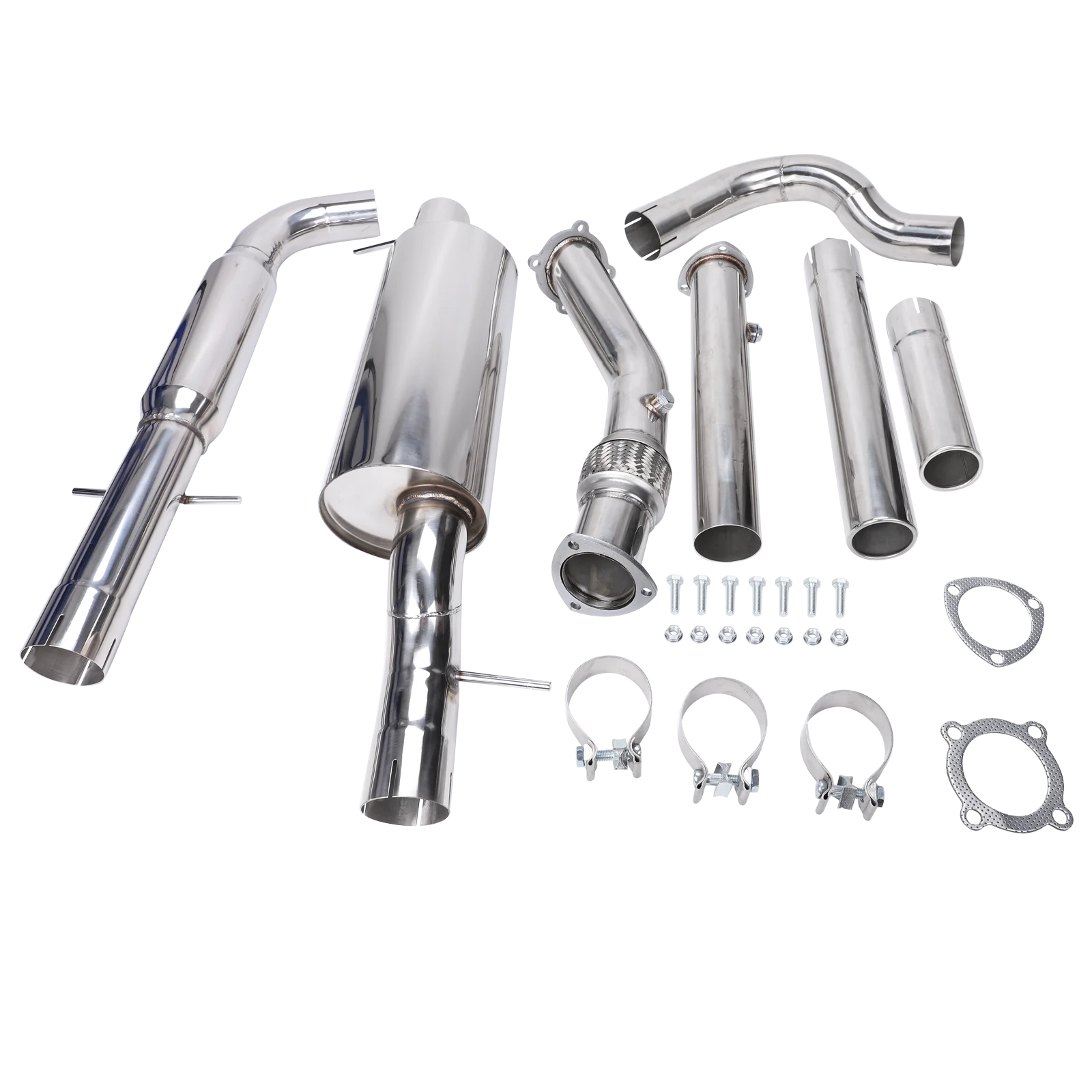 Stainless Racing Manifold Header Exhaust For VW Golf GTi Jetta MK4 99 ...