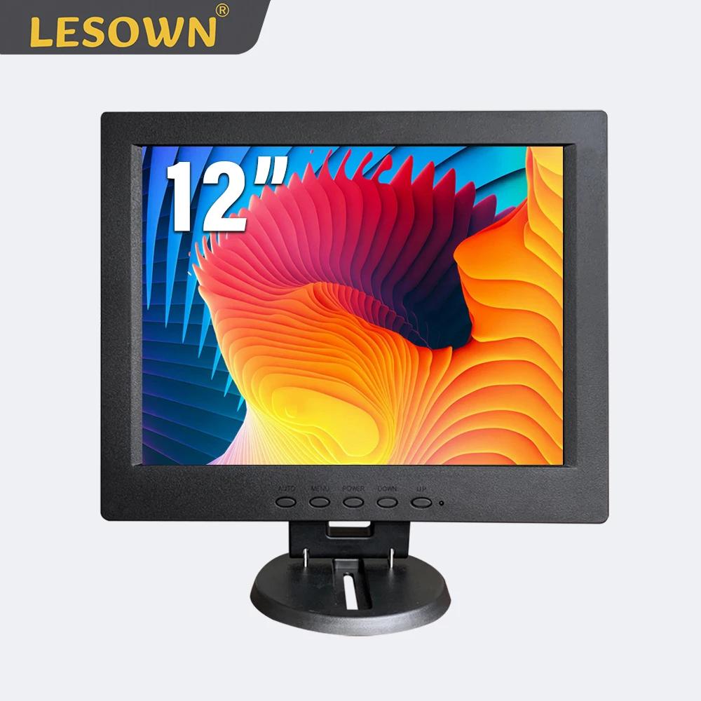 LESOWN-1366x768-IPS-Industrial-Display-12-inch-LCD-Screen-VGA-HDMI-AV ...