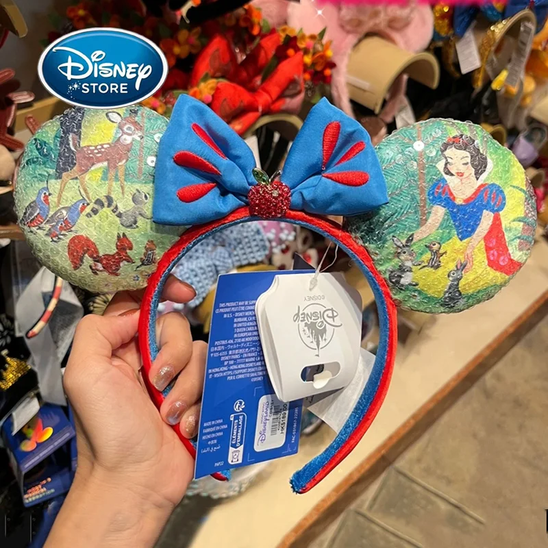 Disney-Diadema-de-lentejuelas-Blancanieves-para-adultos-y-ni-os-aro-de ...