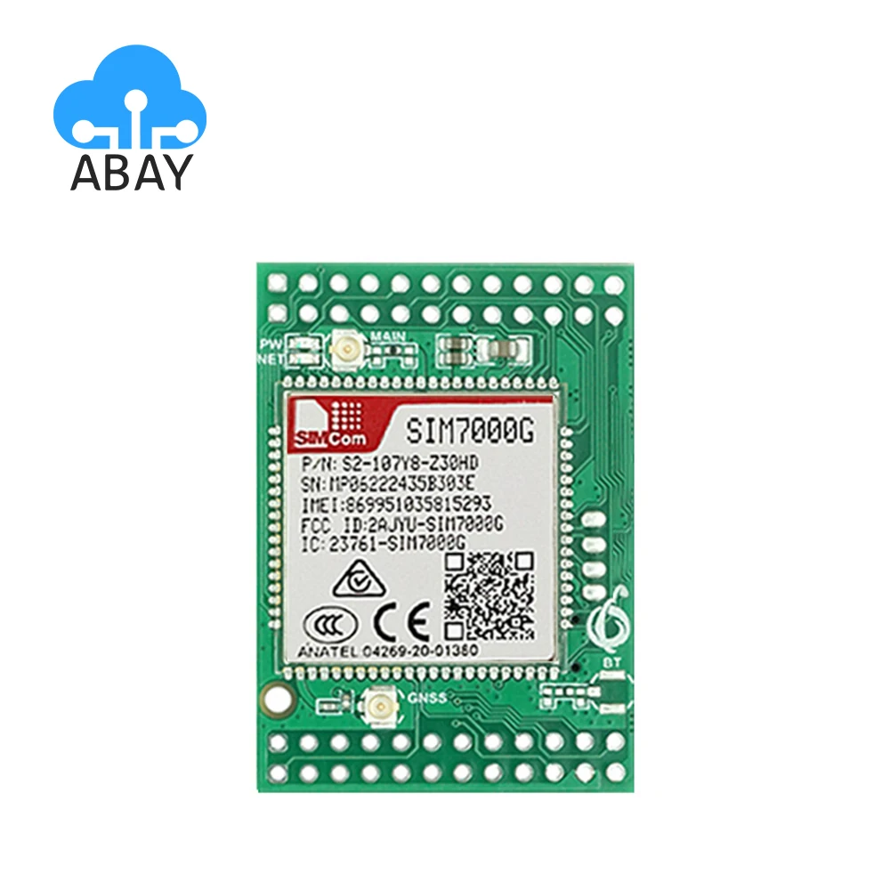 Sim7000a Sim7000e Sim7000g Development Board Cat M Nb Iot Gsm Lpwa Module Sim7000 Series