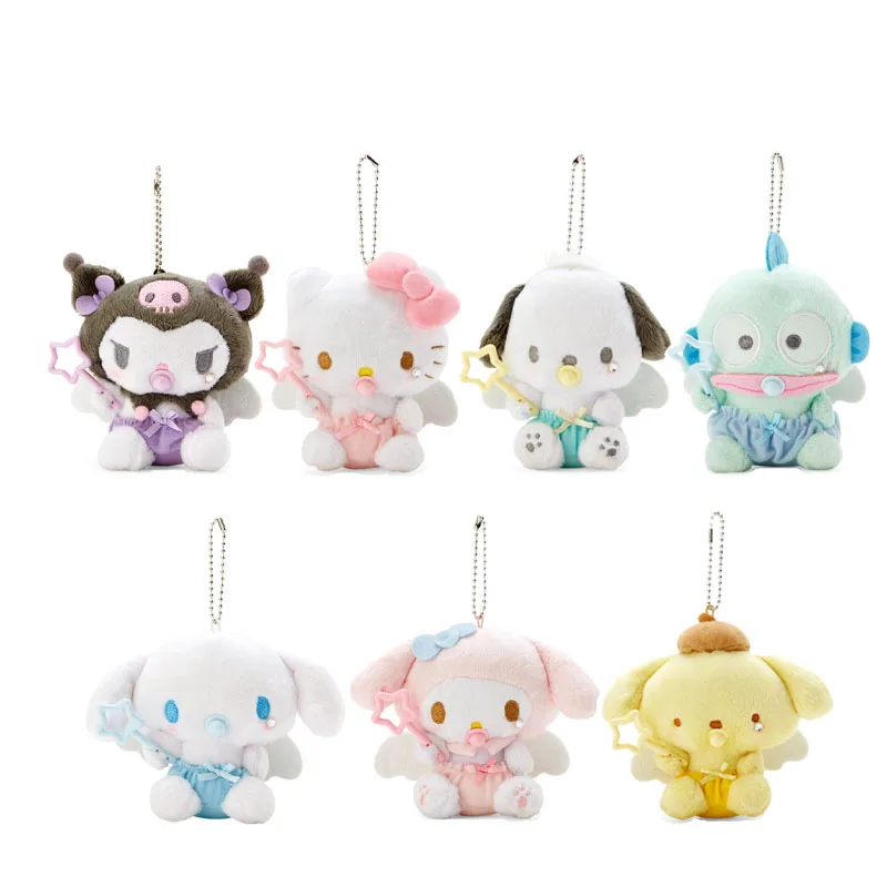 Hello-Kitty-mu-eco-de-peluche-Kawaii-Kuromi-My-Melody-mu-eco-con ...