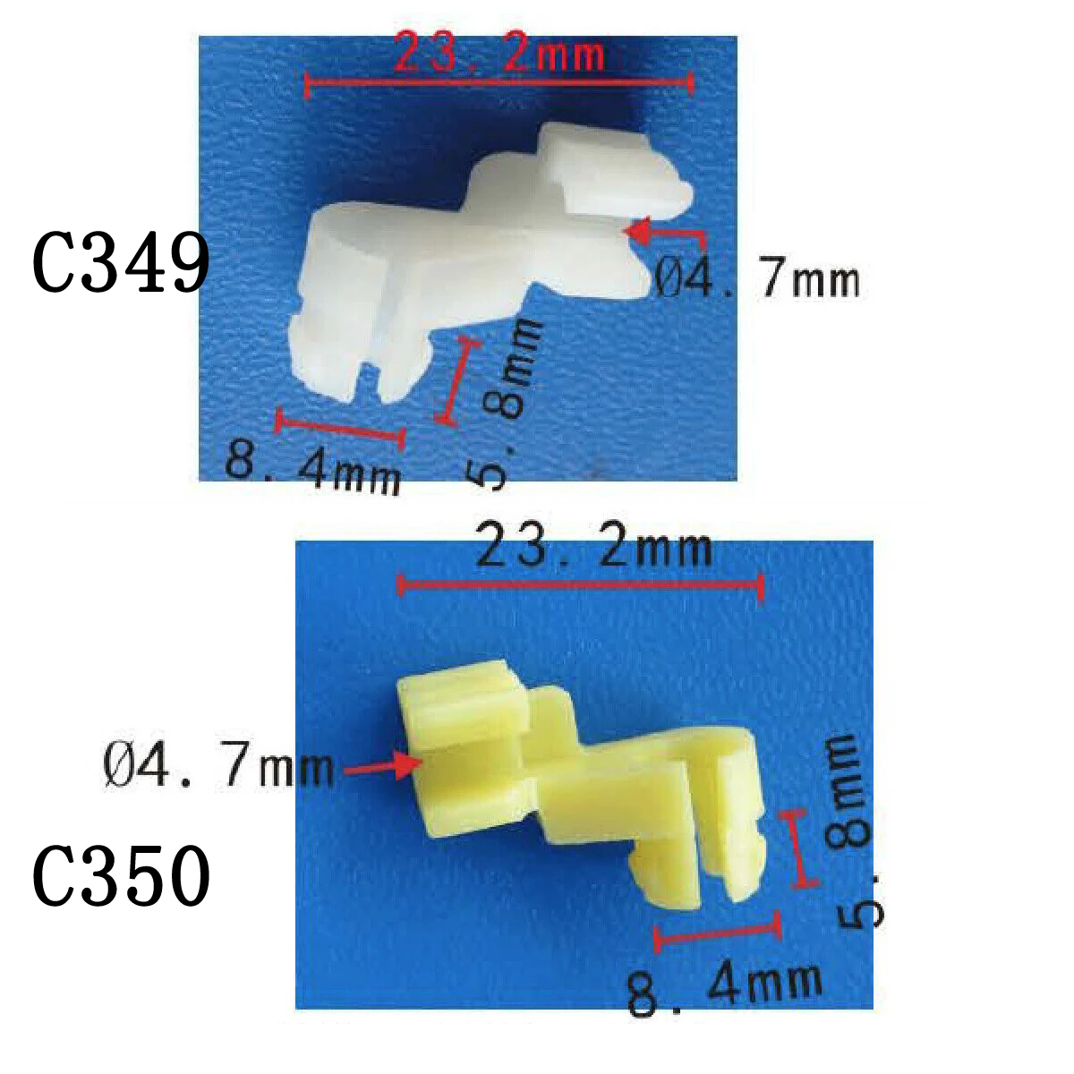 100/200 Door Lock Rod Clip Left right Side Handle Retainer for Toyota ...