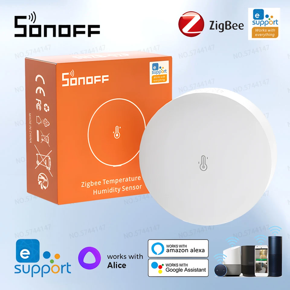 SONOFF-SNZB-02P-Zigbee-Temperature-Humidity-Sensor-Smart-Home ...