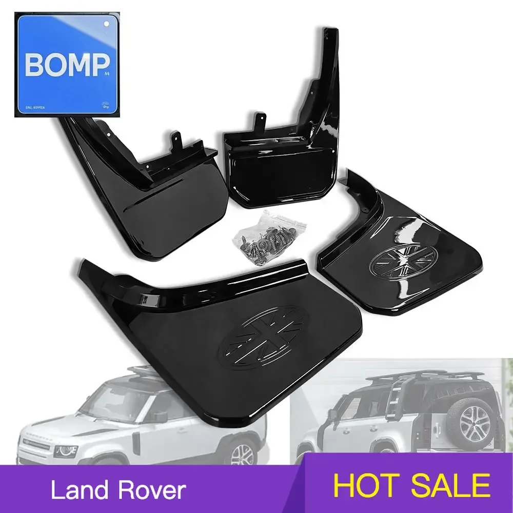 Non-destructive Mud Flaps Splash Guards for Land Rover Defender 110 90 ...
