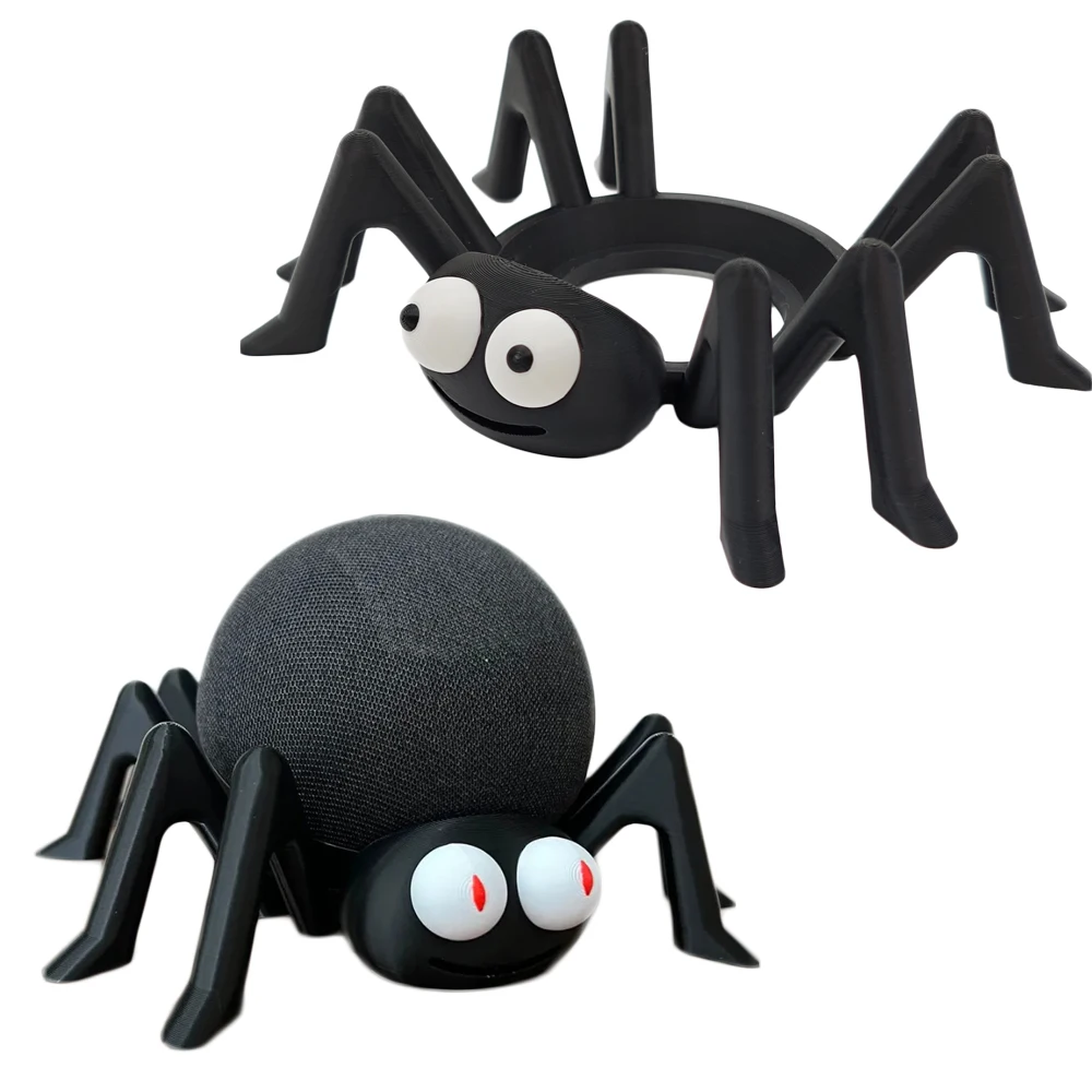Soporte-con-forma-de-ara-a-para-Halloween-soporte-para-Alexa-Echo-Dot ...