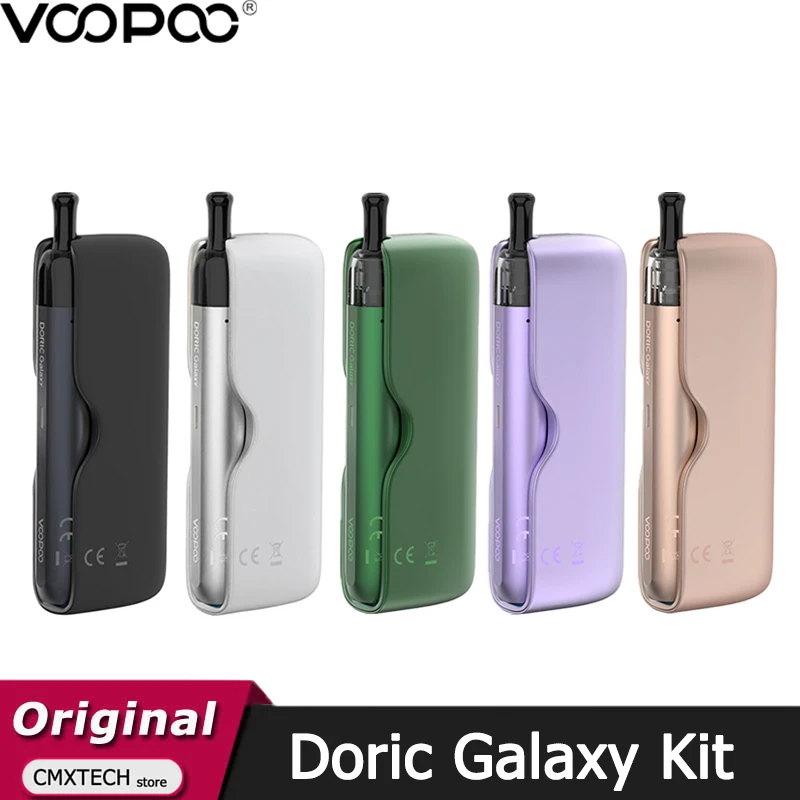 Original-VOOPOO-Doric-Galaxy-Kit-10W-Vape-500mAh-Battery-with-Power ...