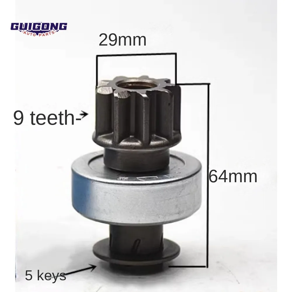GUIGONG-Starter-Motor-Flywheel-One-Way-Clutch-for-Honda-Civic-Fit-CITY ...