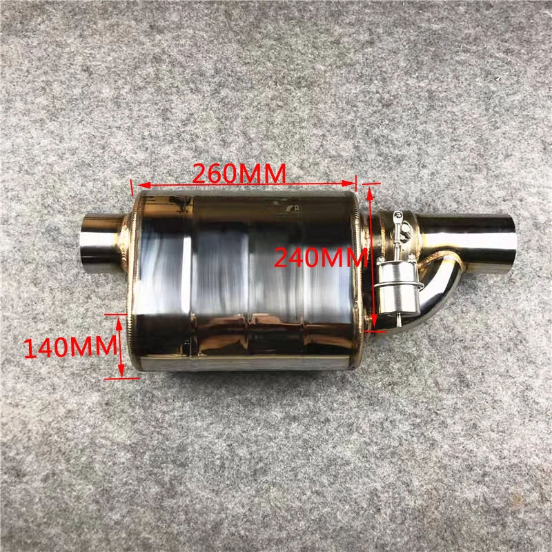 Car-Universal-Valve-Drum-Exhaust-Pipes-Modified-Sports-Car-Sound ...
