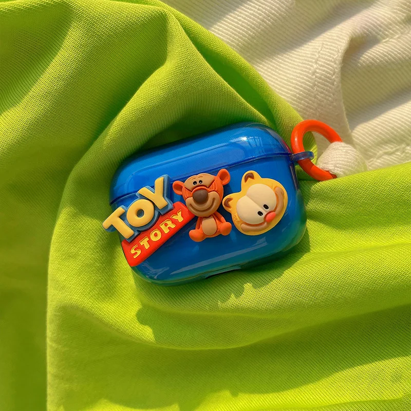 Cartoon-Tigger-3d-pendant-earphone-case-soft-silicone-wireless ...