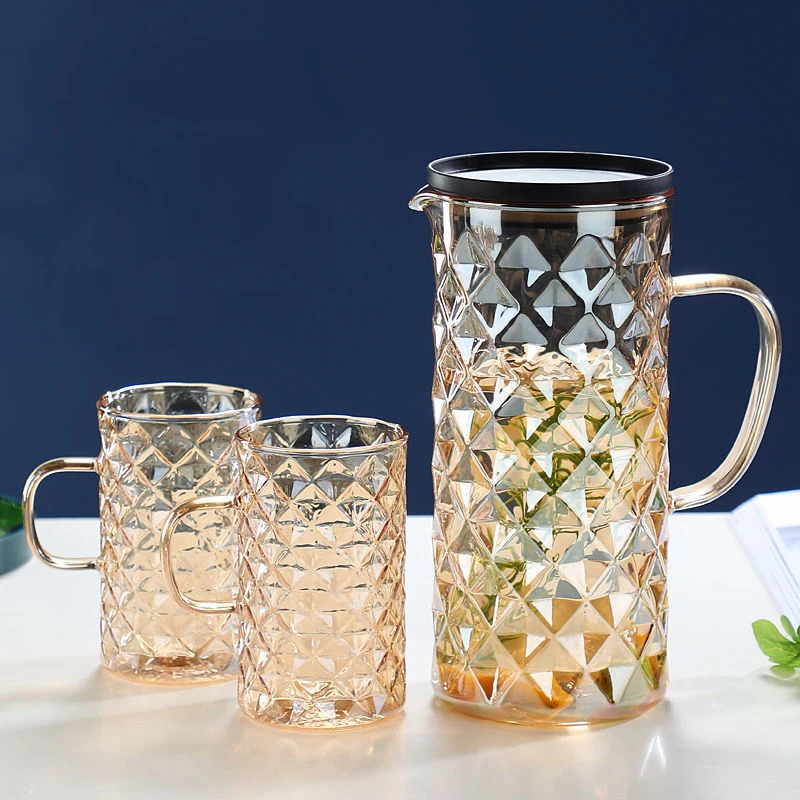 Borosilicate Glass Pitcher With Lid