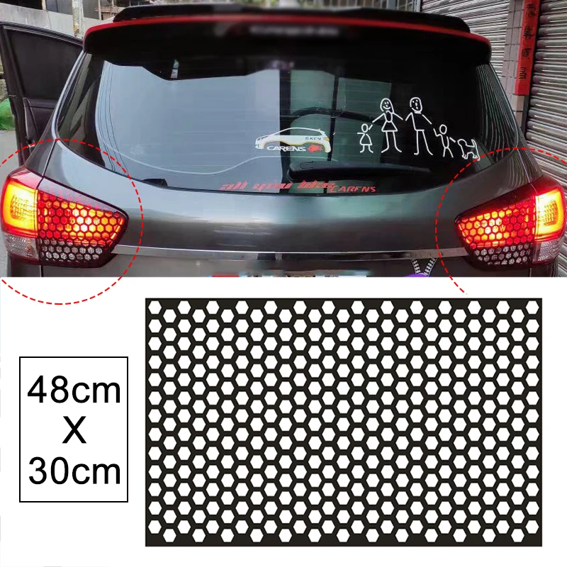 Car-Rear-Tail-Light-Lamp-Cover-Honeycomb-Sticker-for-Volkswagen-VW ...