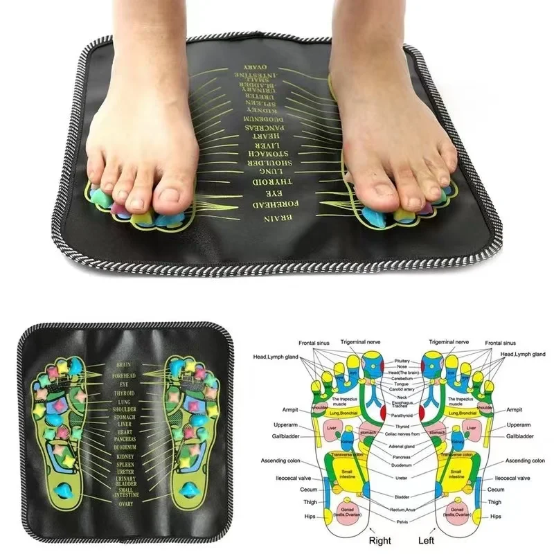 Foot-Acupressure-Massage-Mat-Relax-Massage-Pad-Trigger-Point-Health ...