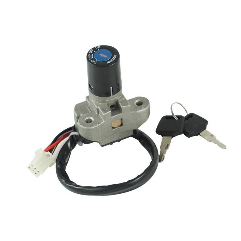 6-plug-lock-Motorcycle-lgnition-Switch-Keys-Lock-Switches-Assembly ...