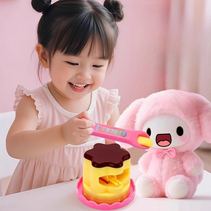 Food Feeding Pudding Feeding Toy Role Play Early Education Strawberry ...