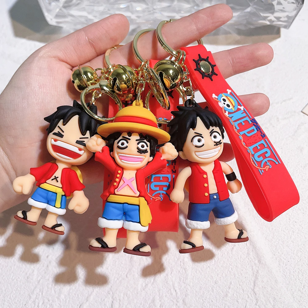 Multi-Style-Monkey-D-Luffy-Keychain-Anime-ONE-PIECE-Figure-Luffy-Doll ...